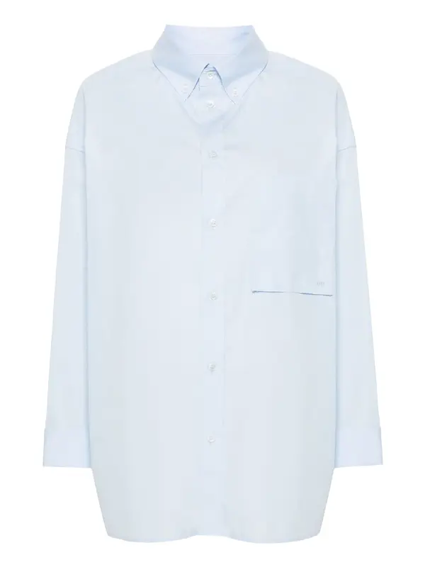 DARKPARK Nathalie Cotton Shirt - Blue