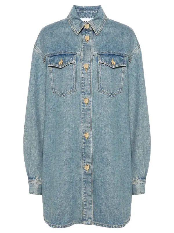 Moschino Denim Mini Dress - Blue
