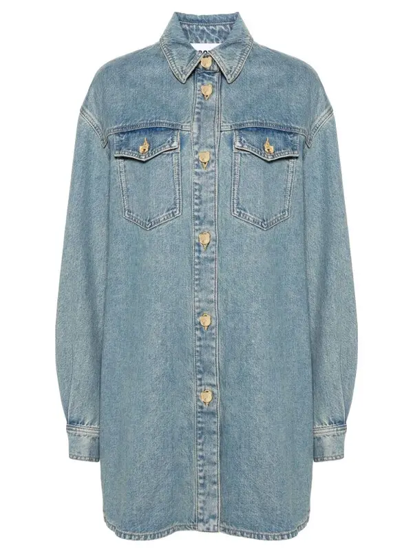 Moschino Denim Mini Dress - Blue