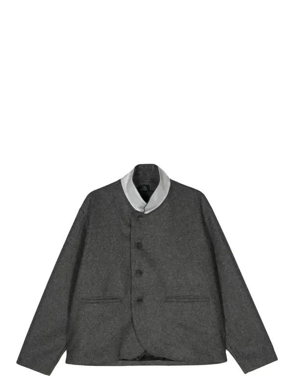 4SDESIGNS Spencer Wool Jacket - Grey