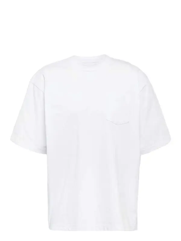 Sacai Cotton Jersey T-shirt - White