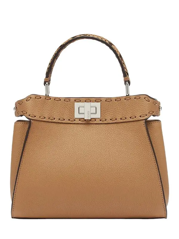 Fendi Peekaboo Handbag - Brown