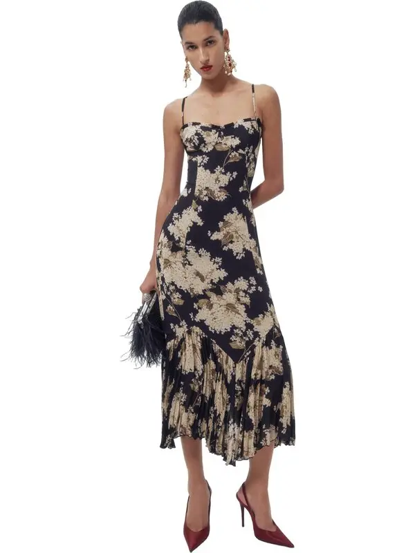 REFORMATION Aiko Midi Dress - Multi