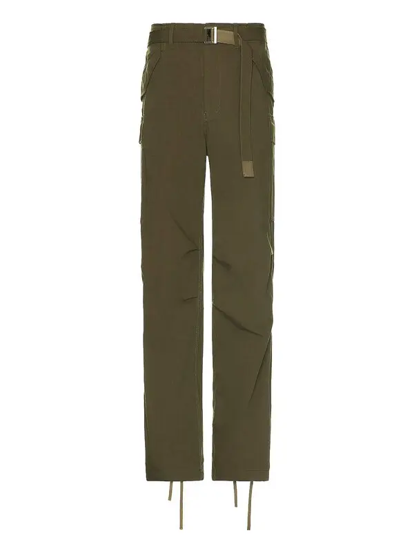 Sacai Rip Stop Pants - Khaki