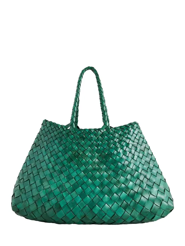 Dragon Diffusion Santa Croce Small Tote - Forest