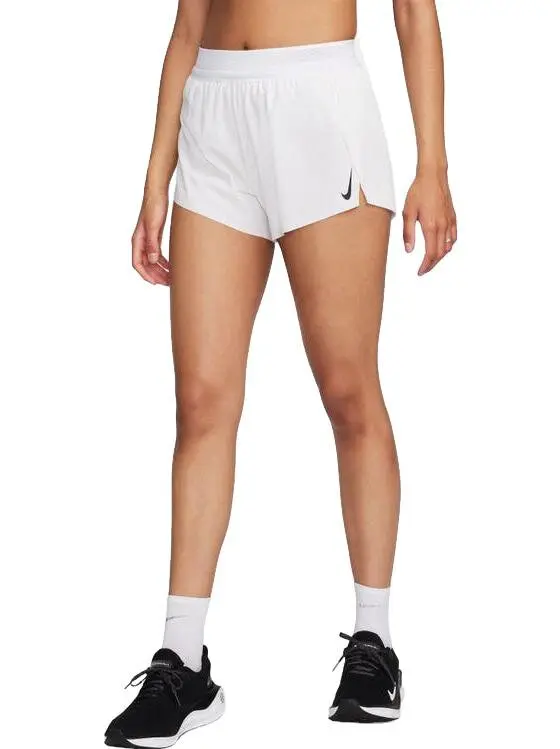 Nike Dri-fit Aeroswift Running Shorts - 100 White/black