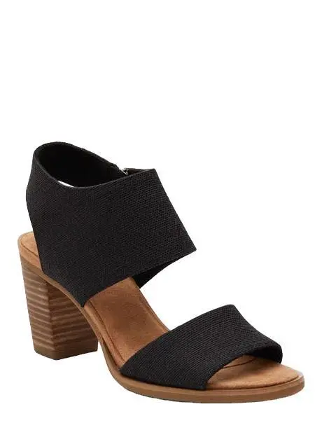 Toms Majorca Cutout Sandal - Black