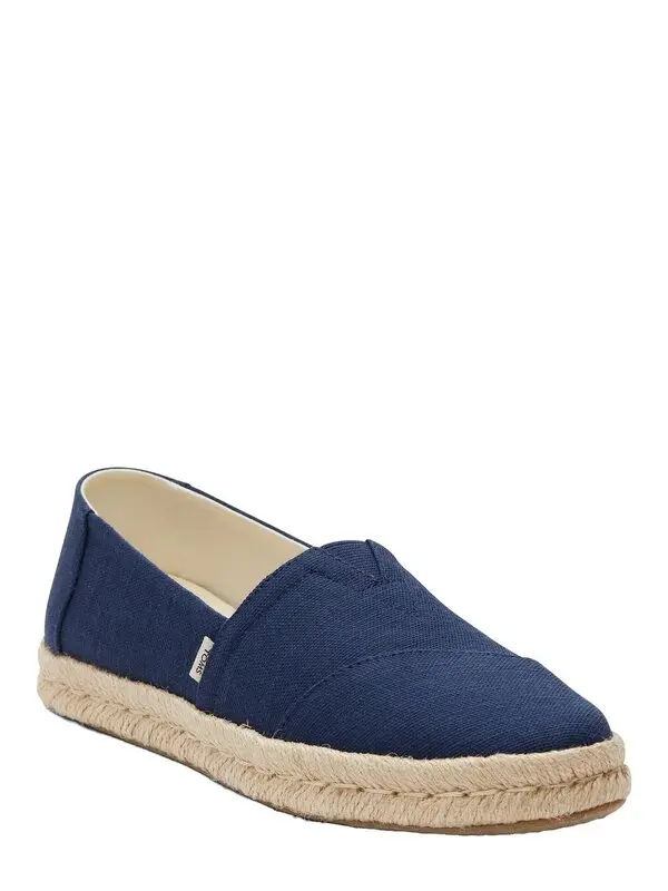 Toms Alrope Espadrille Slip-on - Navy