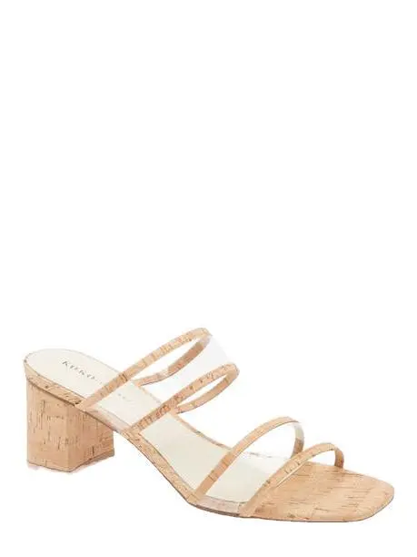 KOKO + PALENKI Ghost Slide Sandal - Cork-pvc