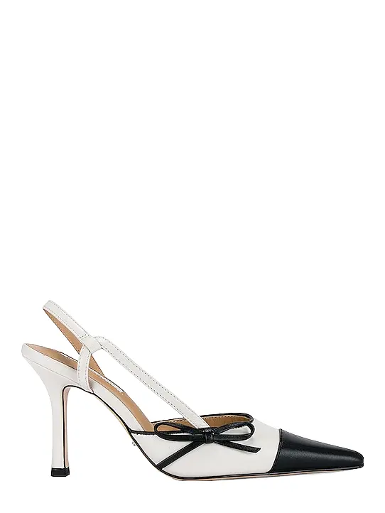 TONY BIANCO Harmony Slingback - Bone & Black