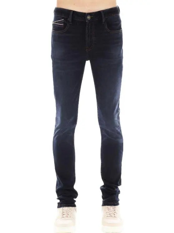 CULT OF INDIVIDUALITY Punk Super Skinny Jeans - Noir