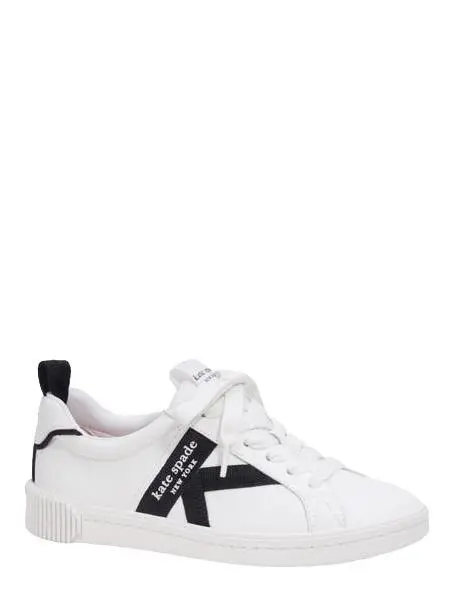 Kate Spade New York Signature Sneaker - True White / Black