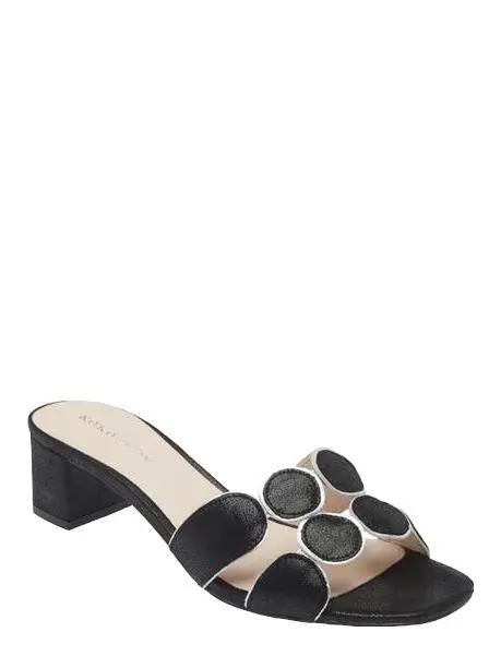 KOKO + PALENKI Lively Slide Sandal - Black Leather