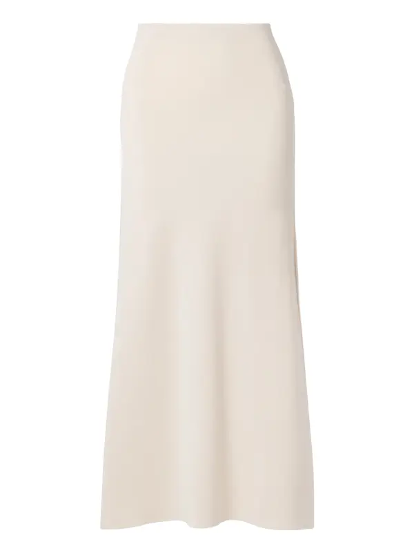 FFORME Robyn Wool-blend Maxi Skirt - Neutrals