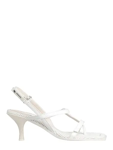 Premiata Leather Thong Sandal - White