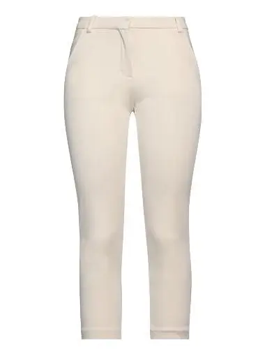 Pinko Slim Fit Viscose Blend Pants - Beige