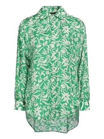Maje Cupro Blend Shirt - Green