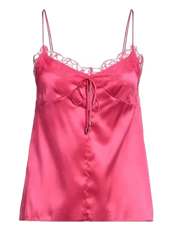 Pinko Camisole With Lace Trim - Pink