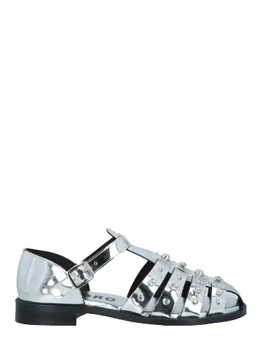 Sandro Fisherman Sandals - Silver