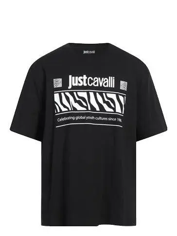 Just Cavalli T-shirt Size Cotton - Black