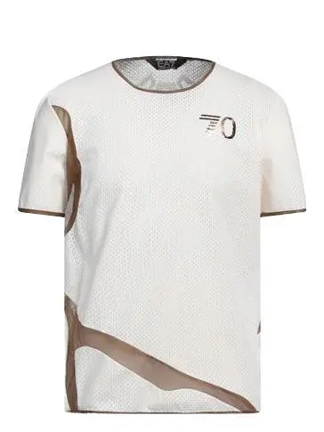 EA7 T-shirt Size Polyimide, Elastane - White