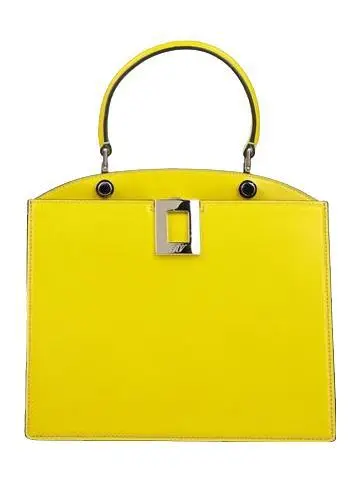 ROGER VIVIER Calfskin Tote - Yellow