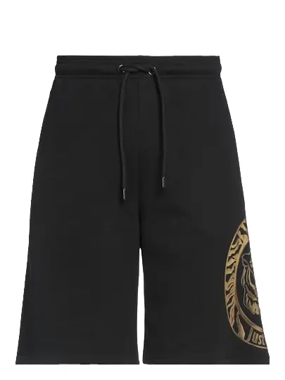 Just Cavalli French Terry Shorts - Black