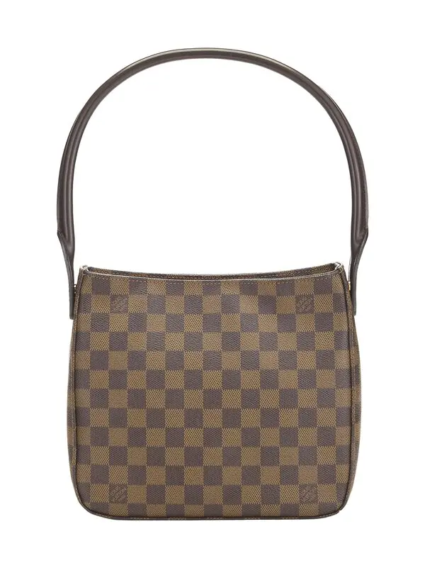 LOUIS VUITTON Damier Ebene Looping - Brown