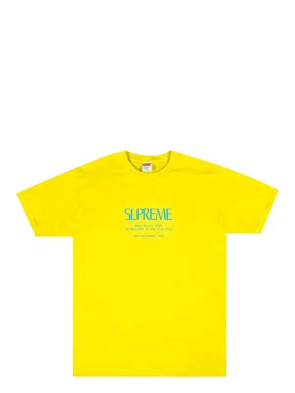 Supreme Anno Domini Tee - Yellow