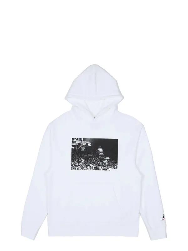 JORDAN X Union La Flying High Hooded Sweatshirt - White