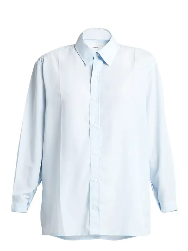 SETCHU Origami Button-down Shirt - Lt Blue