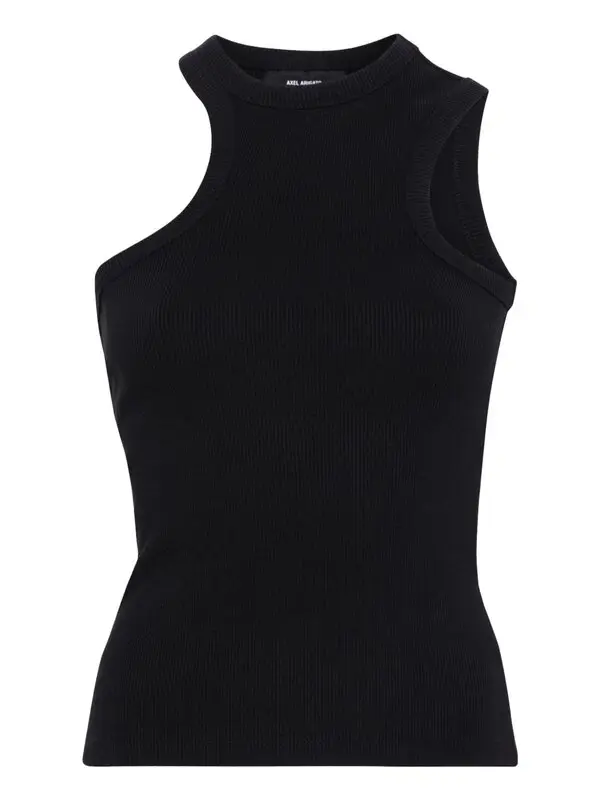 Axel Arigato Ribbed-knit Tank Top - Black