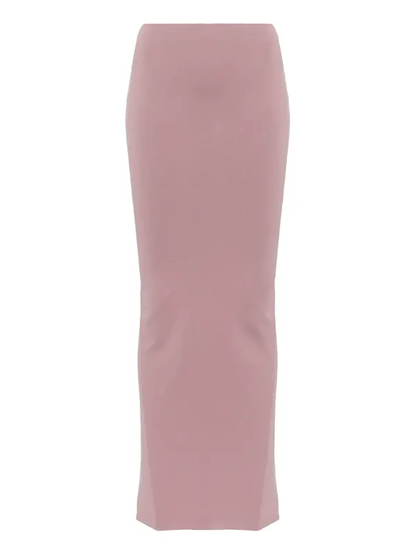 Rick Owens Tank Column Maxi Skirt - Pink