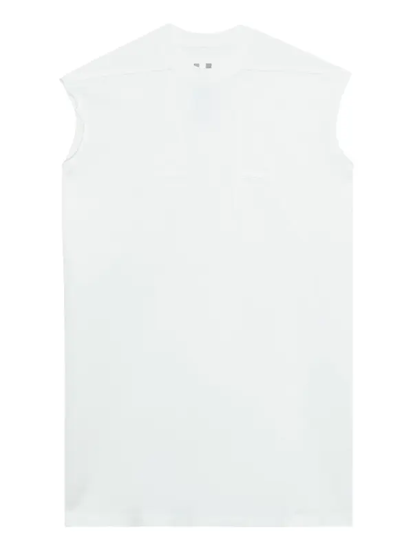 Rick Owens Cotton Tank Top - White