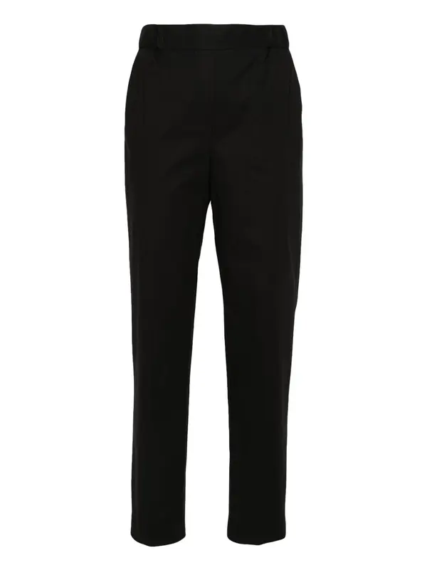 Antonelli Firenze Elasticated-waistband Trousers - Black