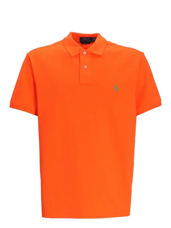 Polo Ralph Lauren Polo Pony Cotton Polo Shirt - Orange