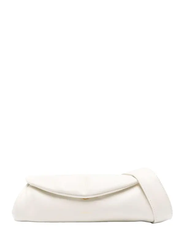 JIL SANDER Small Cannolo Shoulder Bag - Neutrals