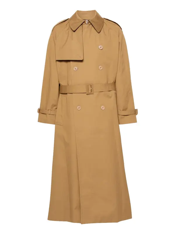 Vetements Double-breasted Trench Coat - Neutrals