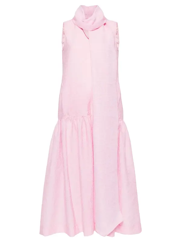 F.R.S FOR RESTLESS SLEEPERS Amateia V-neck Dress - Pink