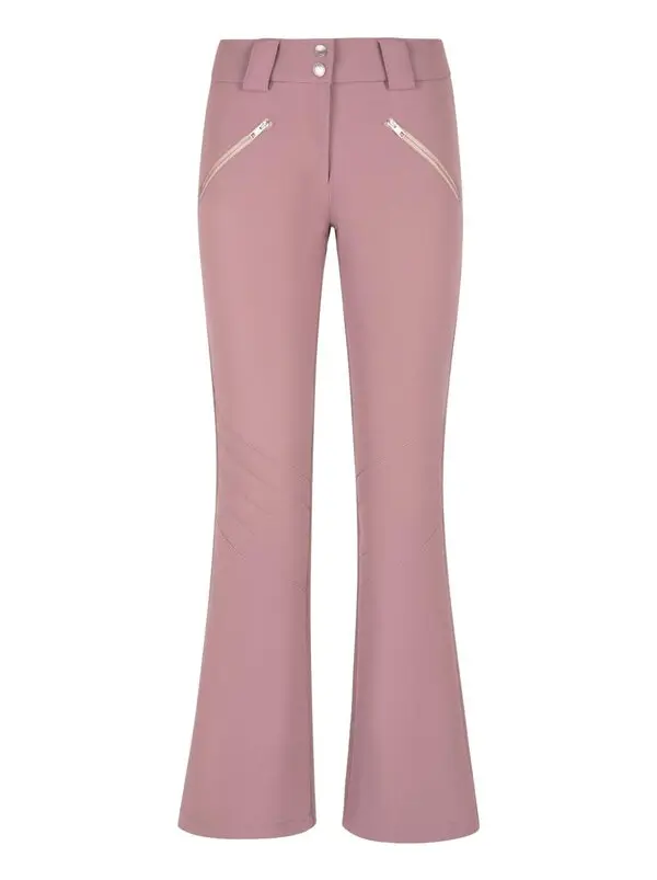 Bally Cuff-zip Flared Trousers - Pink