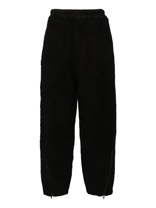 By Walid Tapered Trousers - Black