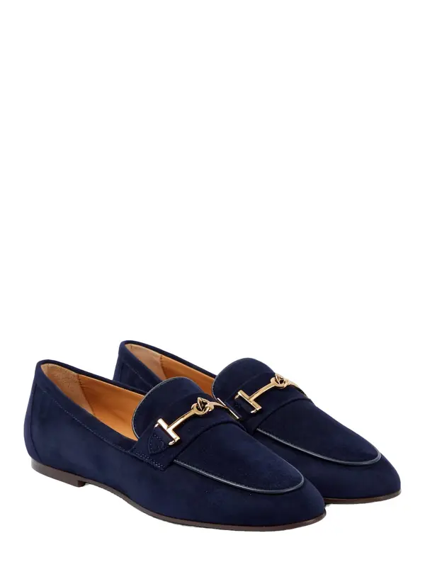 TOD'S Suede Loafers - Blue