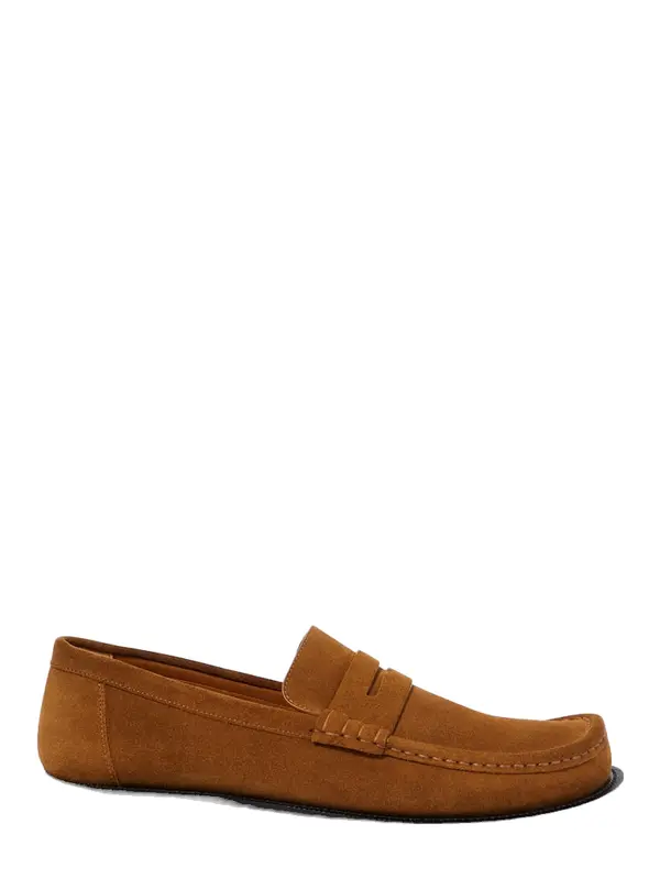 Loewe Campo Suede Loafers - Brown