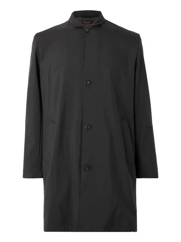 Loro Piana Sebring Windmate Car Coat - Black