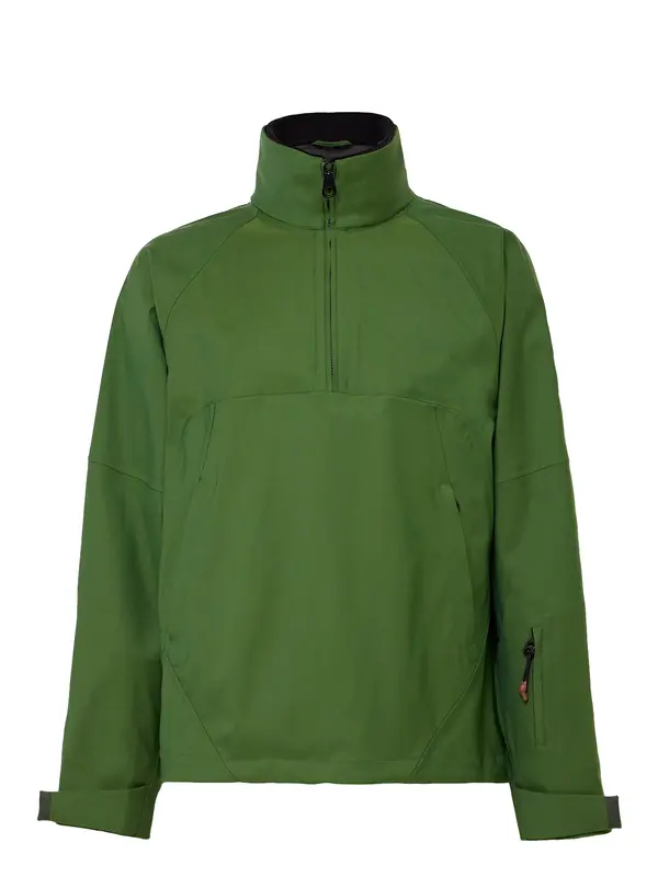Loro Piana Cardiff Virgin Wool-blend Half-zip Ski Jacket - Green