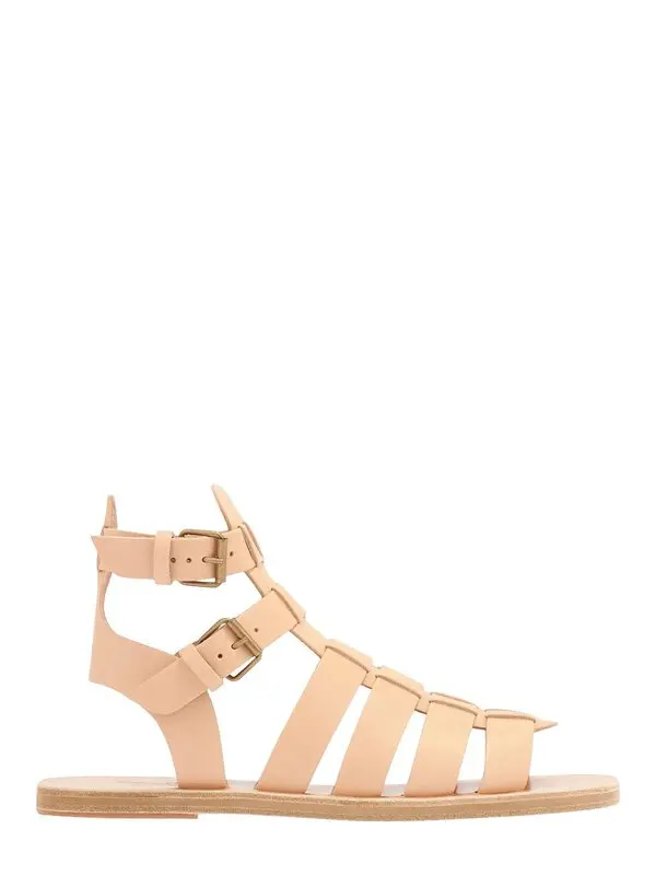 ANCIENT GREEK SANDALS Alexandros Gladiator Sandals - Natural