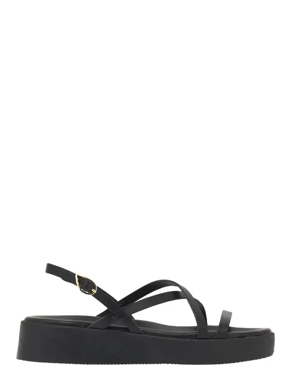 ANCIENT GREEK SANDALS Silia Sandal - Black