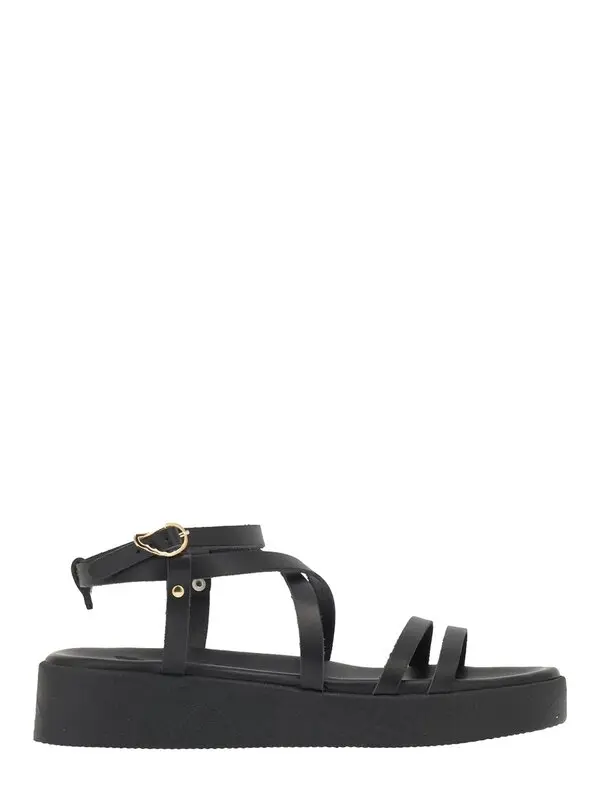 ANCIENT GREEK SANDALS Aristea Sandals - Black
