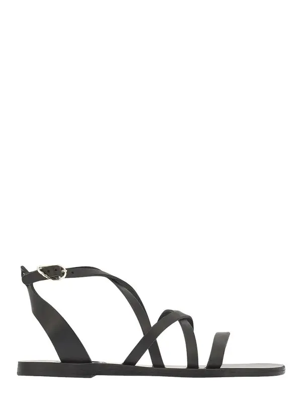 ANCIENT GREEK SANDALS Delia Sandal - Black