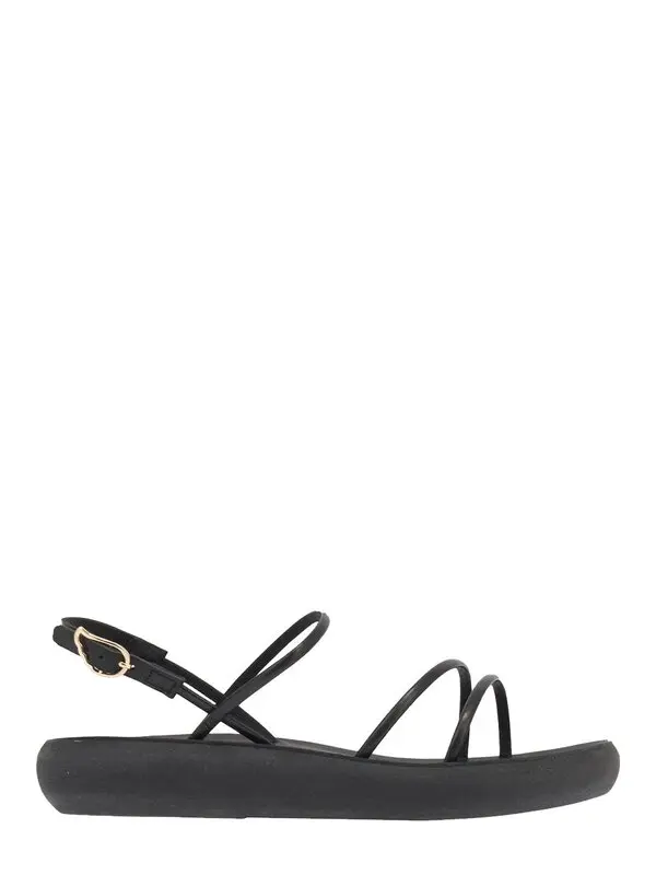 ANCIENT GREEK SANDALS Polis Sandal - Black
